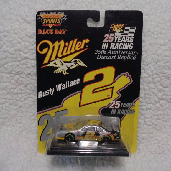 Nascar | Other | Rusty Wallace 2 Miller 64 25th Anniversary Revell ...